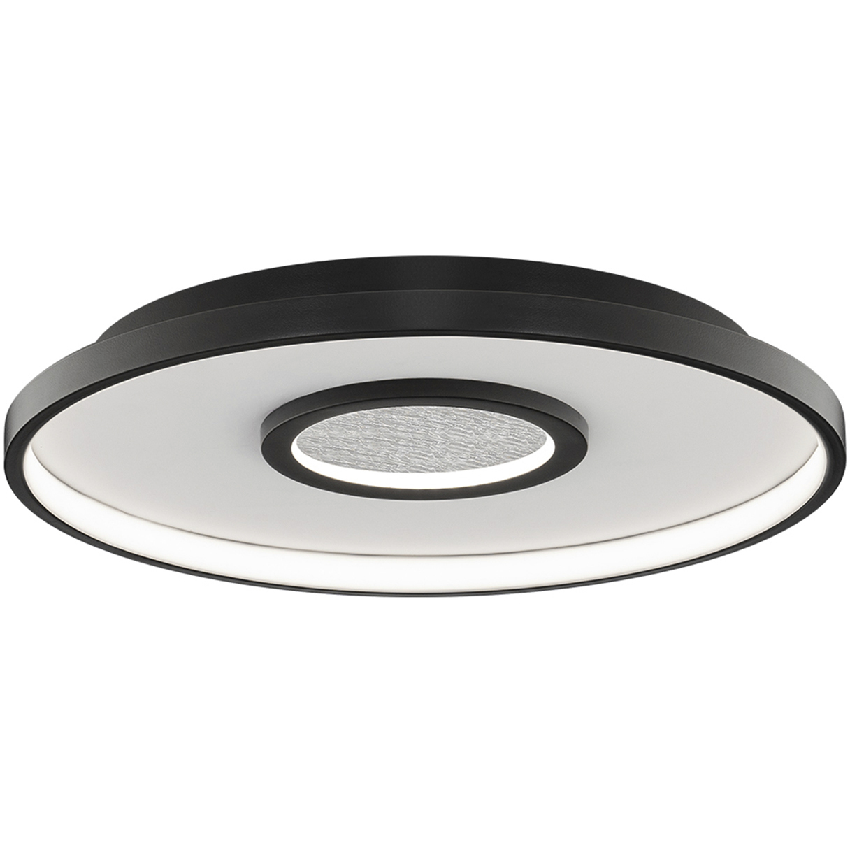 WAC Lighting FM-37416-30-BK Pinpoint LED 16.38 inch Black Flush Mount ...