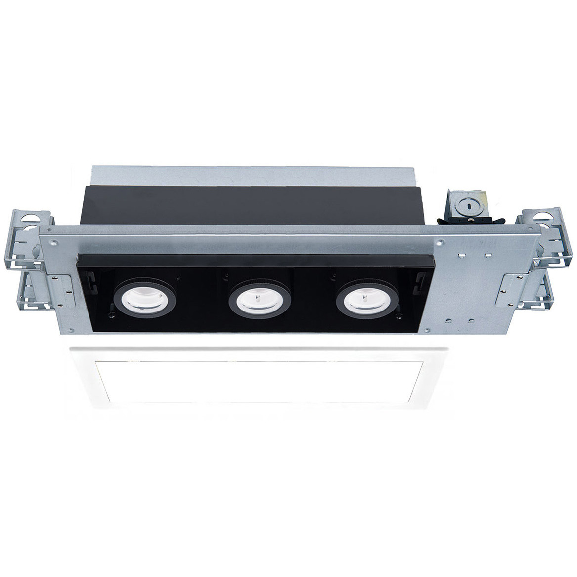 WAC Lighting MT-4310T-930-WTBK Silo Multiples LED White Black Multiple ...