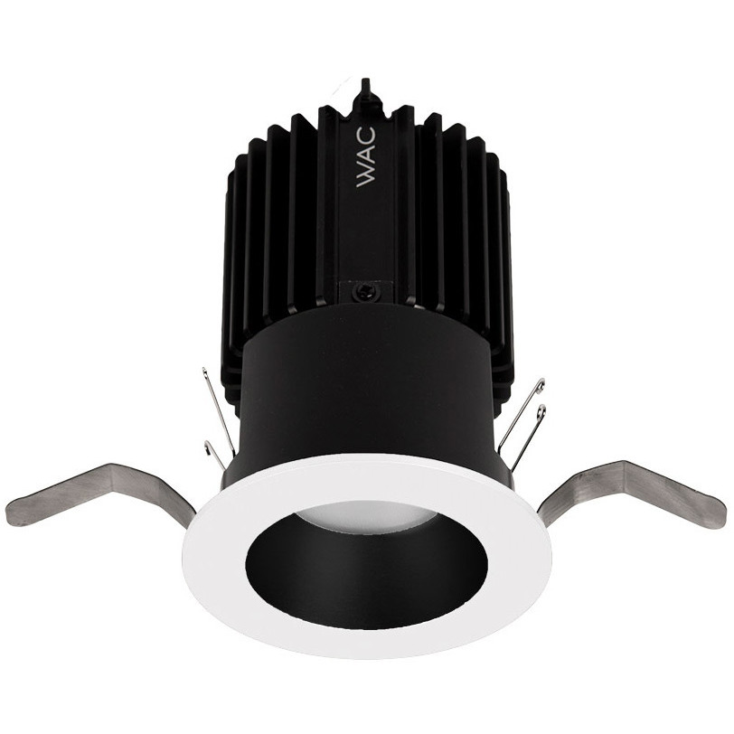 WAC Lighting R2RD2T-S930-BKWT Volta LED B/Wt Recessed Lighting in Spot ...