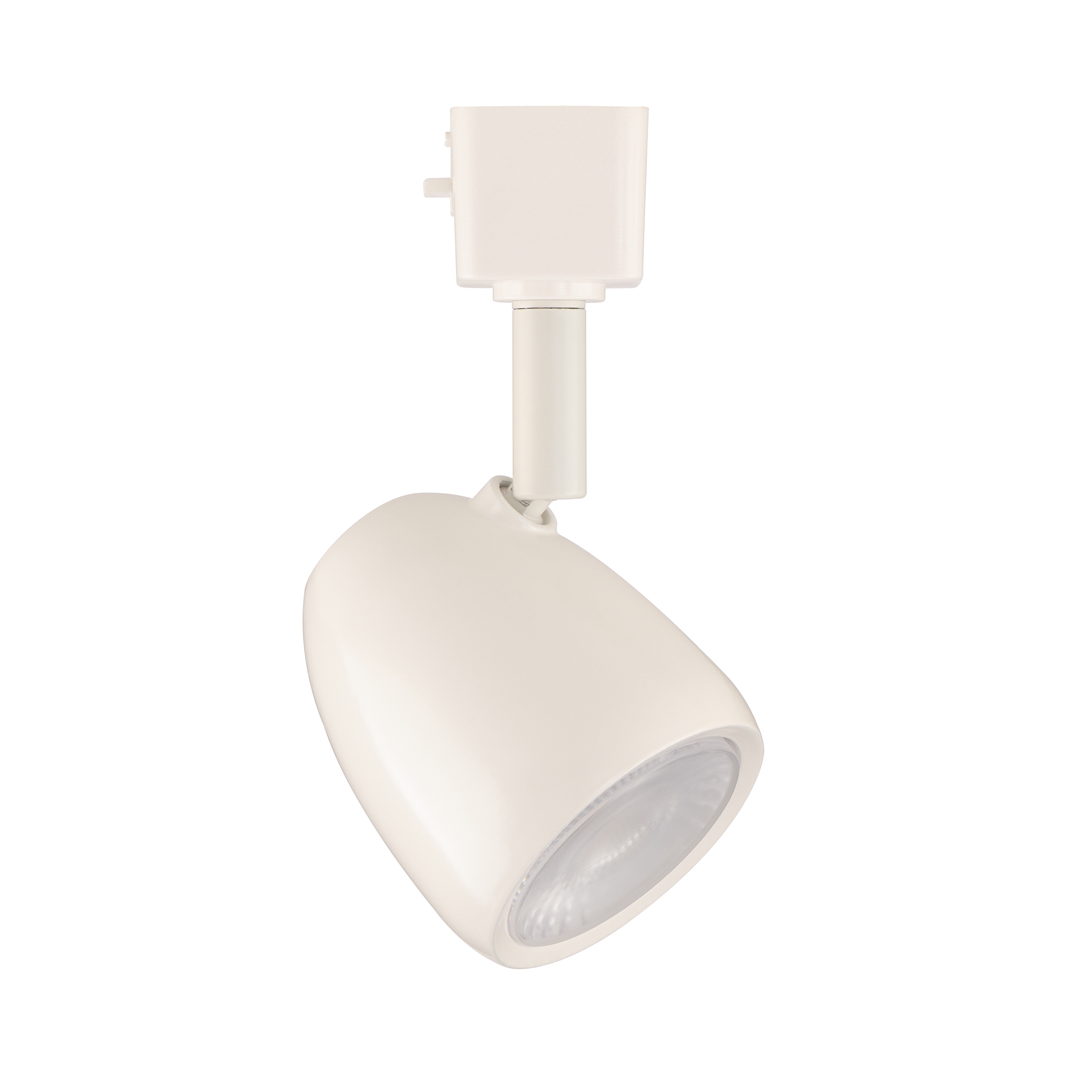 WAC Lighting J-7010-CS-WT Bullet 1 Light 120 White J Track Fixture ...