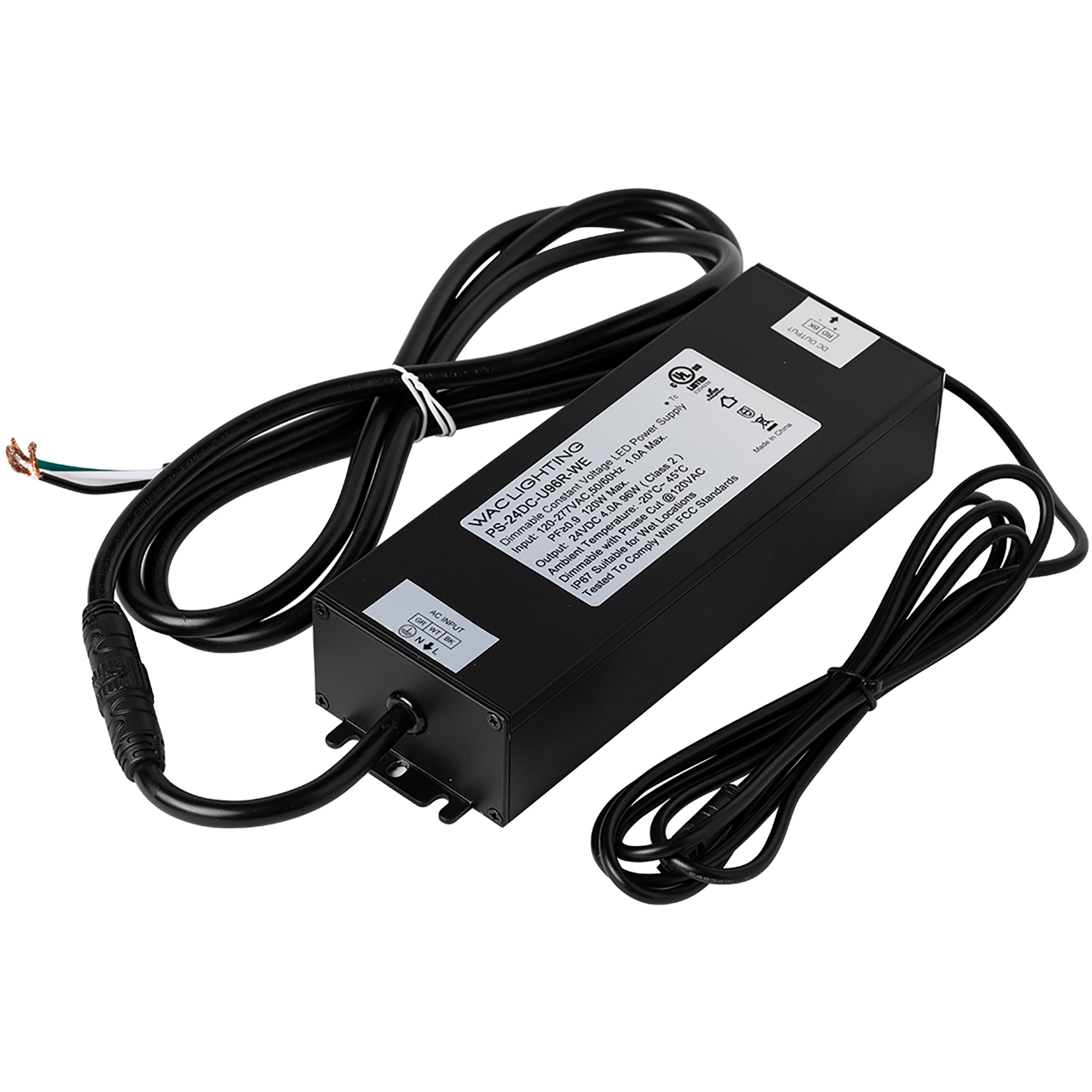 Tyler Outdoor LED Strip Lighting, Outdoor Strip Light Power Supply, WAC ...