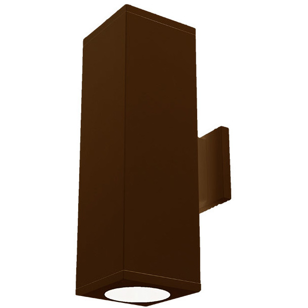 WAC Lighting DC-WE05-F830S-BZ Cube Arch LED 4.5 inch Bronze Sconce Wall ...