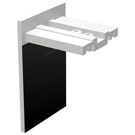 WAC Lighting S2CPS-EC-WT Ventrix White Track Component Ceiling Light