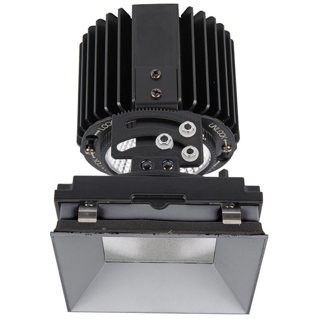 WAC Lighting R4SAL-S840-HZ Volta LED Haze Recessed Lighting in Spot, 85 ...