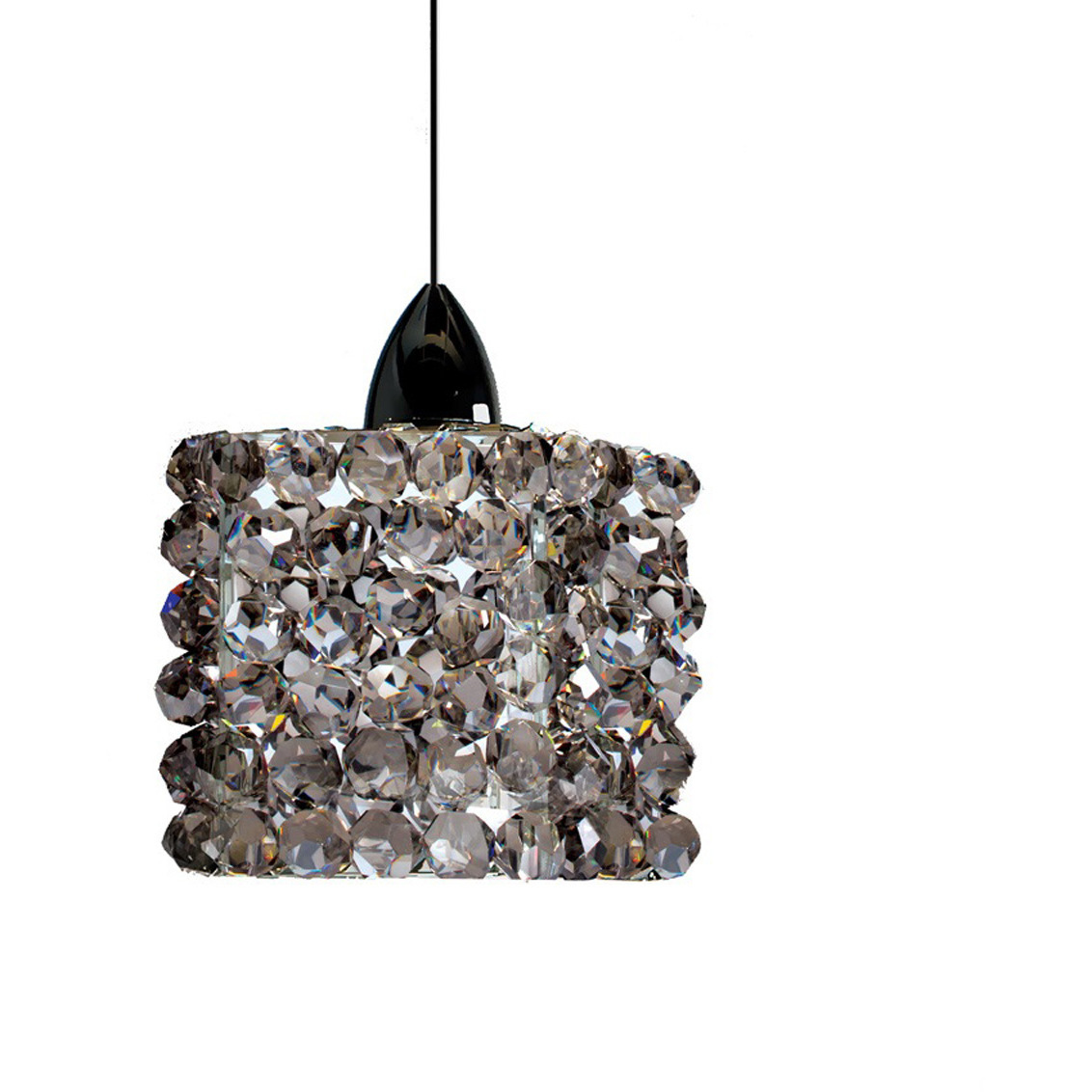 WAC Lighting MP-LED539-BI/CH Eternity Jewelry LED 3 inch Chrome Pendant ...