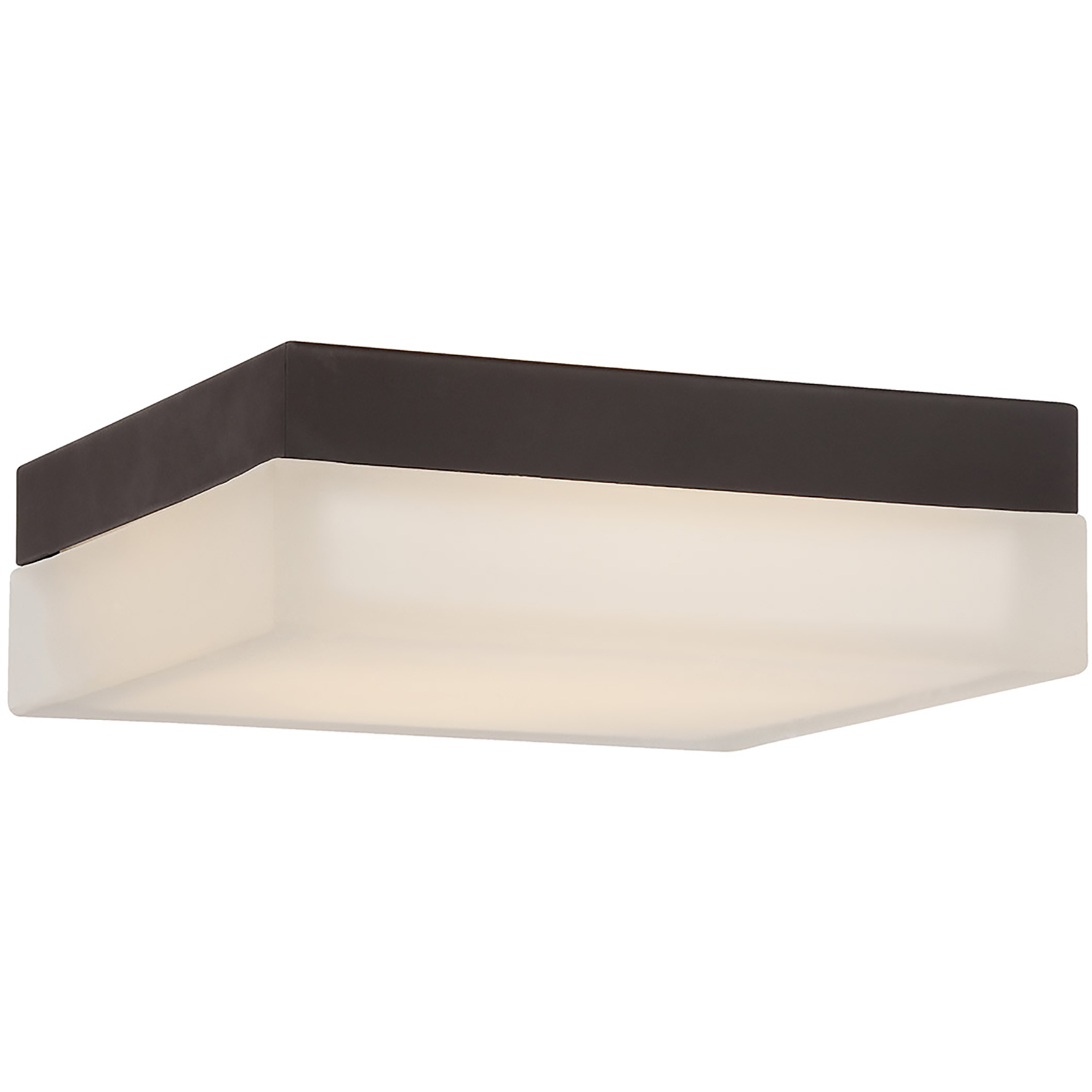 WAC Lighting FM-4006-35-BZ Dice LED 6 inch Bronze Flush Mount Ceiling ...