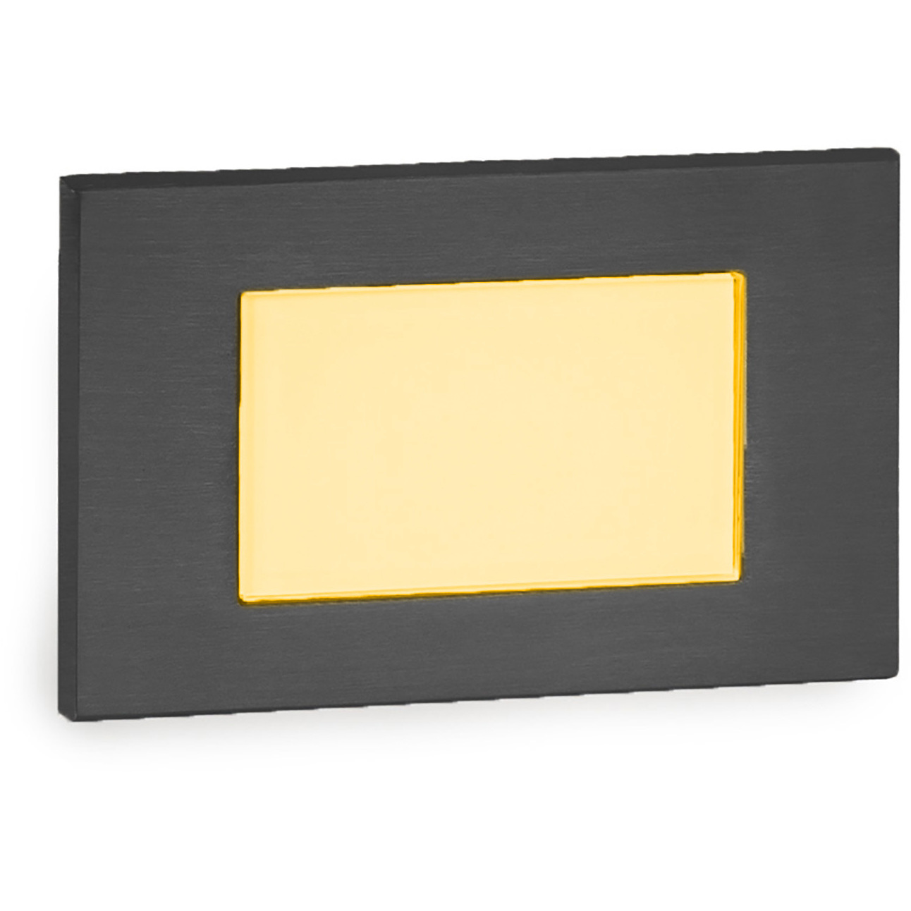 WAC Lighting 4071-AMBK Tyler 12 2 watt Black Step and Wall Lighting in ...