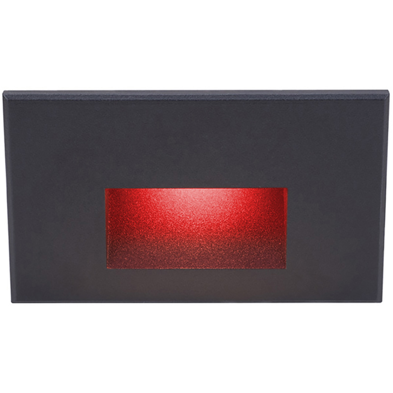 WAC Lighting WL-LED100-RD-BK Tyler 120 3.8 watt Black Step and Wall ...