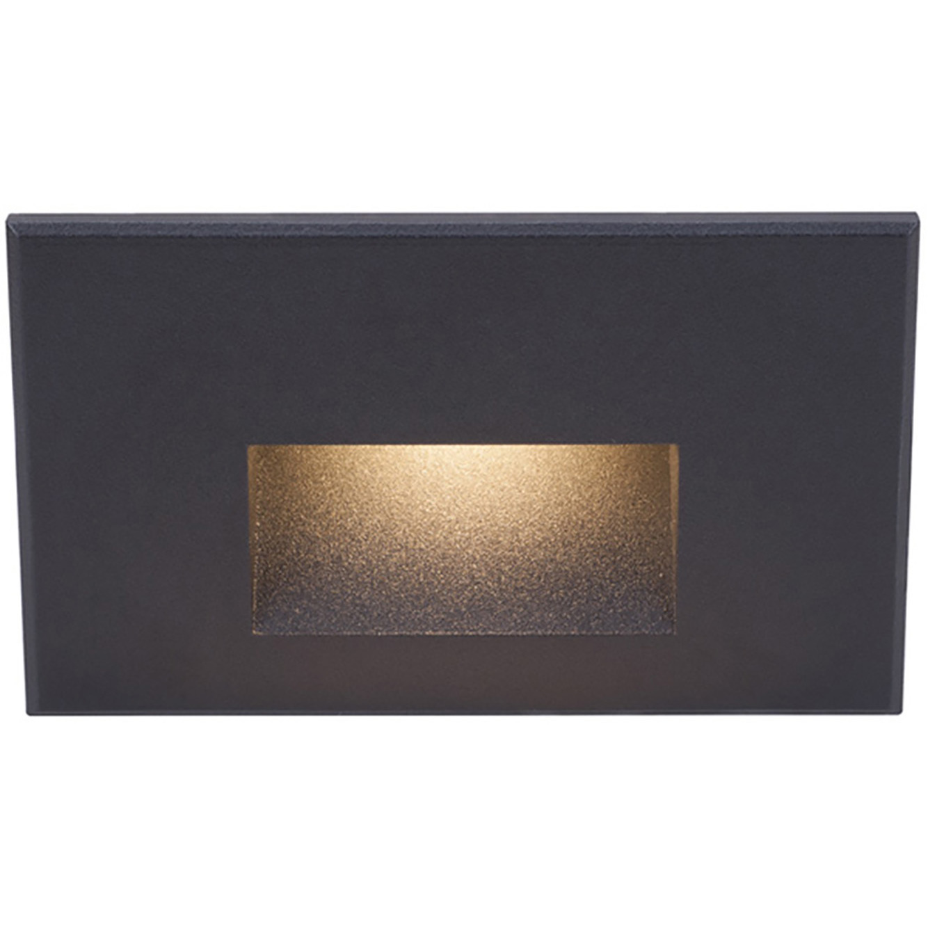 WAC Lighting WL-LED100-C-BK Tyler 120 3.8 watt Black Step and Wall ...