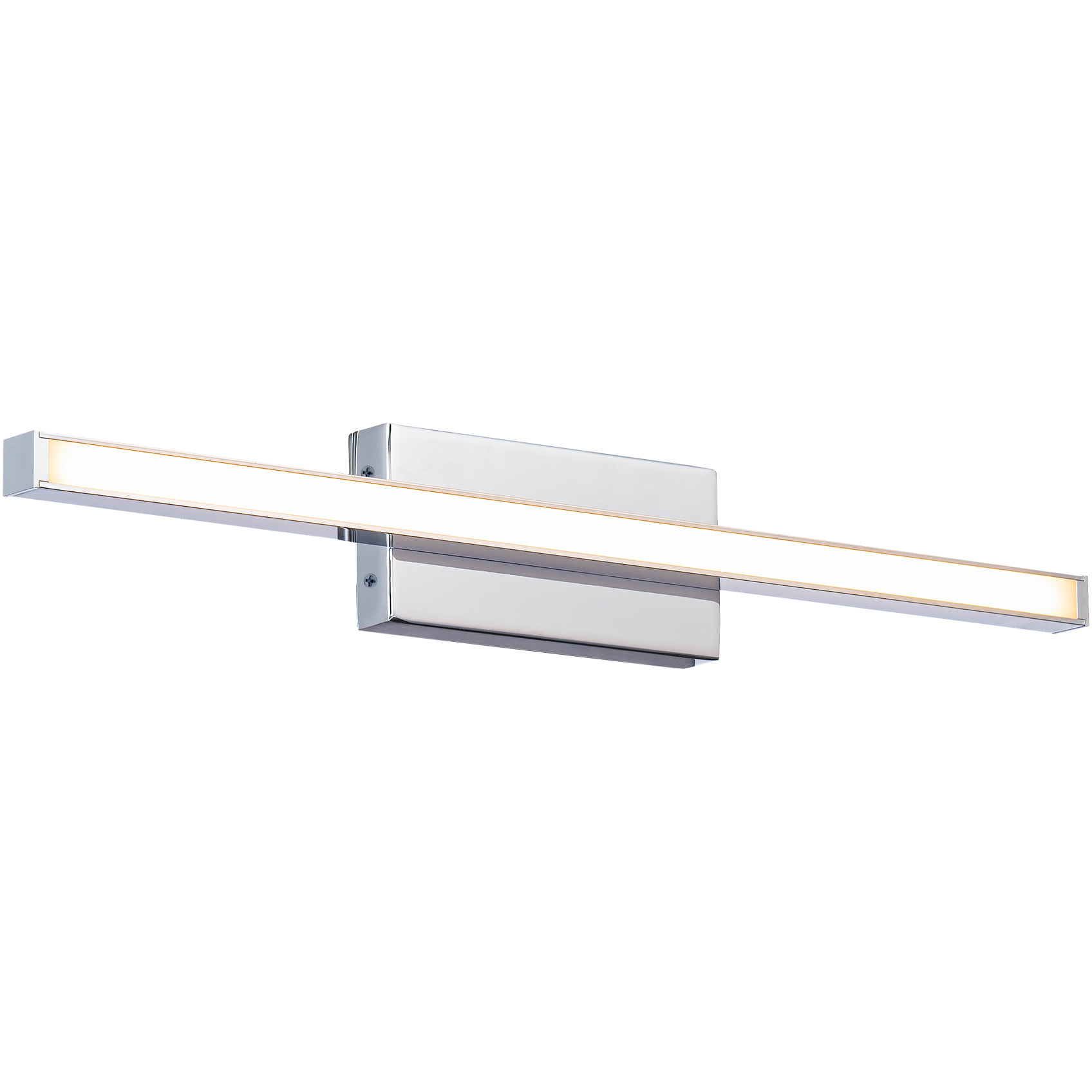 WAC Lighting WS-73118-CH Parallax LED 18 inch Chrome Bath Vanity & Wall Light, dweLED