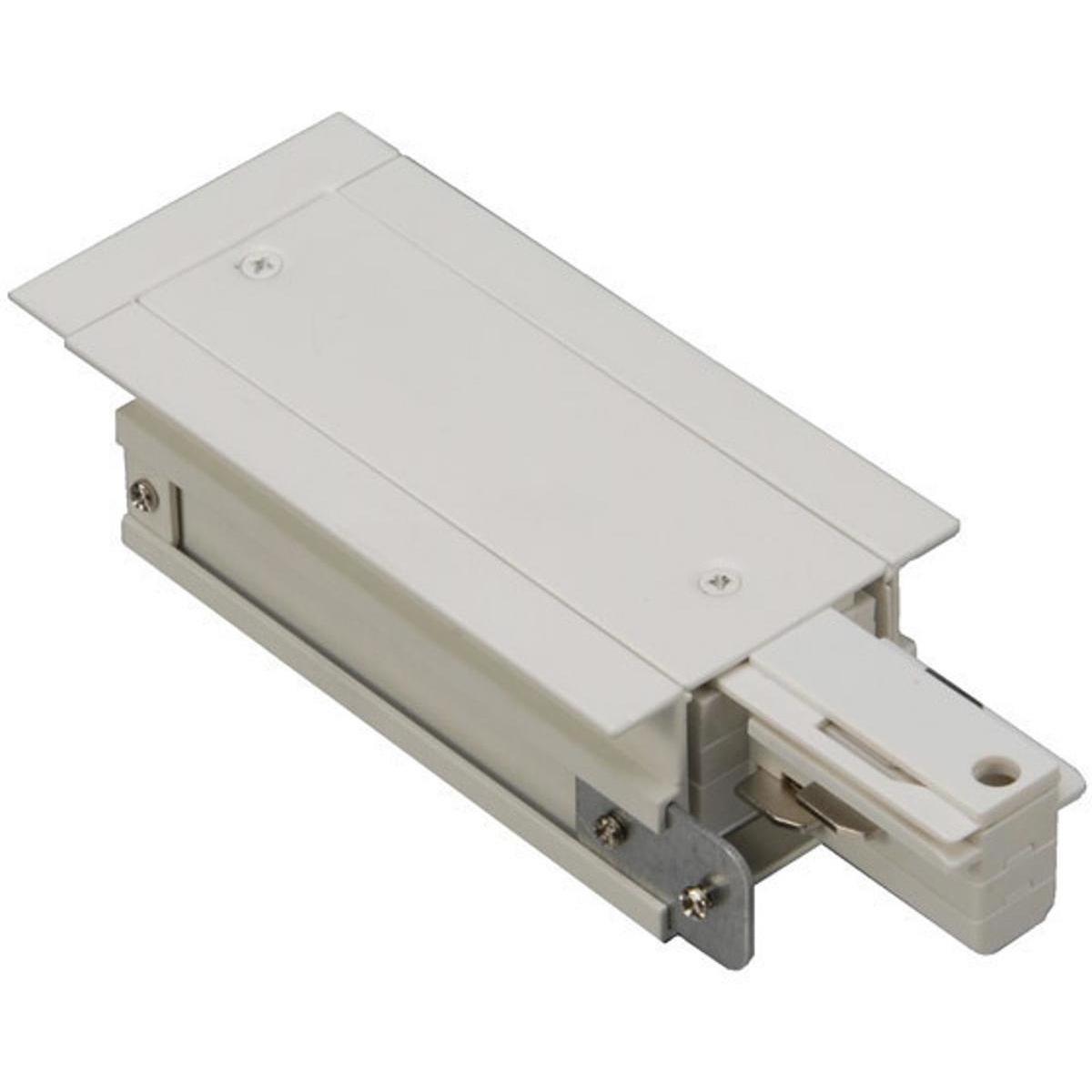 WAC Lighting WEDL-RT-WT Recessed Live End Connector 1 Light 120 White ...