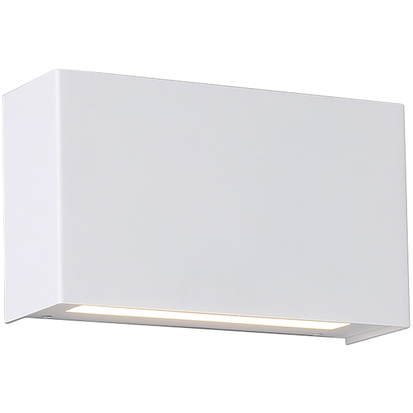 Blok Wall Sconce Wall Light in 2700K, White, dweLED