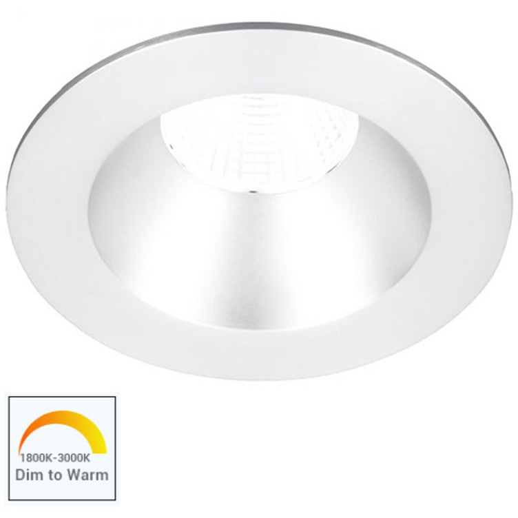 WAC Lighting R3BRD-NWD-WT Ocularc LED White Recessed Lighting in Narrow ...
