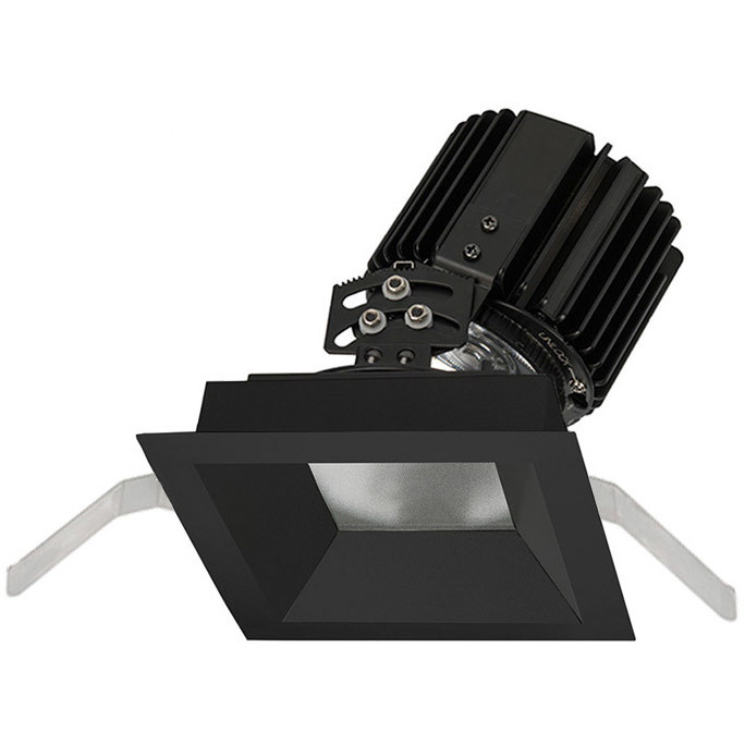 WAC Lighting R4SAT-S830-BK Volta LED Black Recessed Lighting in Spot ...