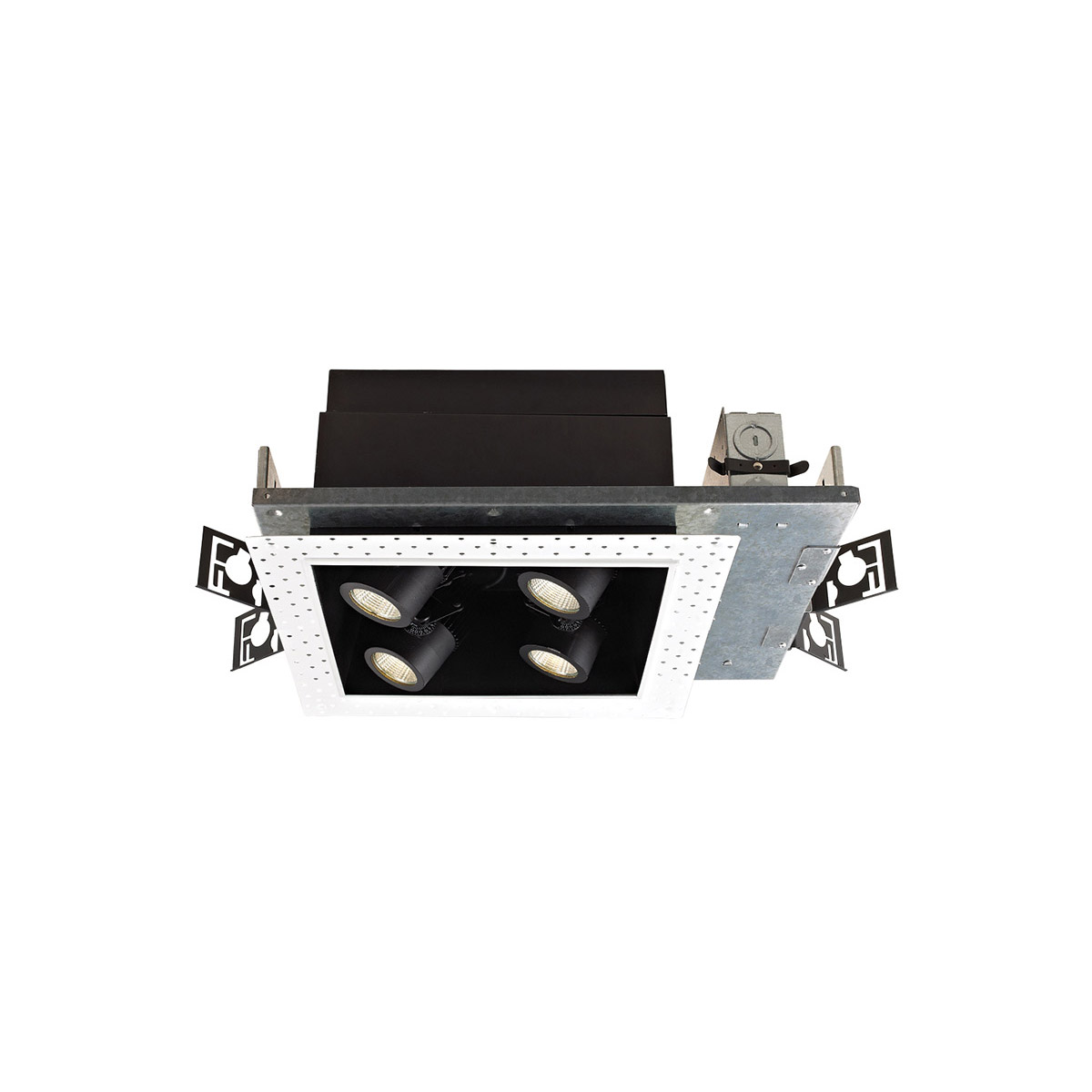 WAC Lighting MT-4LD226N-S30-BK Precision Multiples LED Black Multiple ...