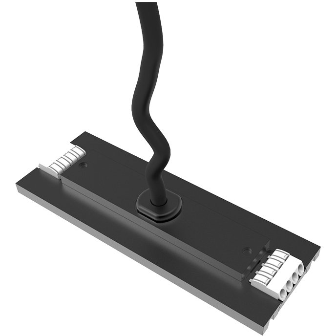 WAC Lighting S2CP-FI-BK Ventrix Black Track Component Ceiling Light